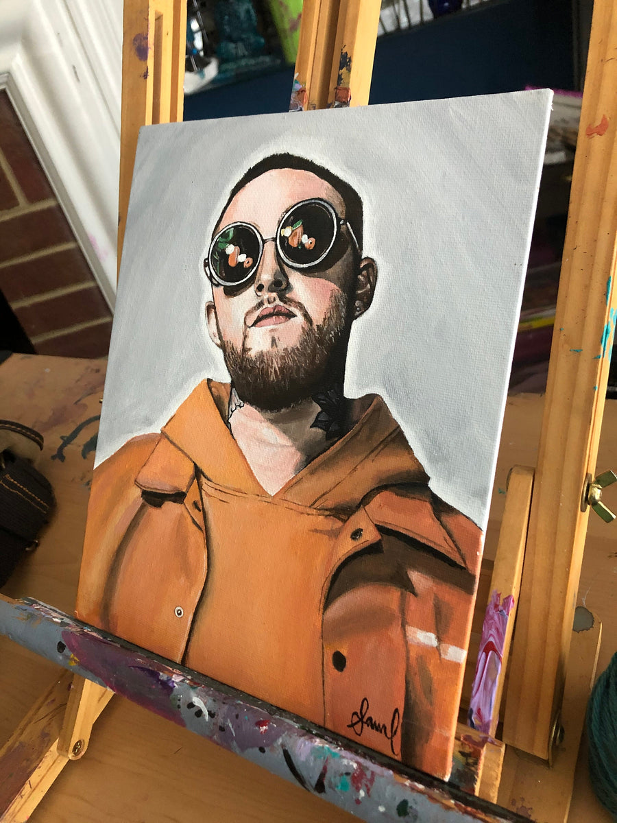 Mac Miller Portrait - "Come Back To Earth" – Jade Rain Creations